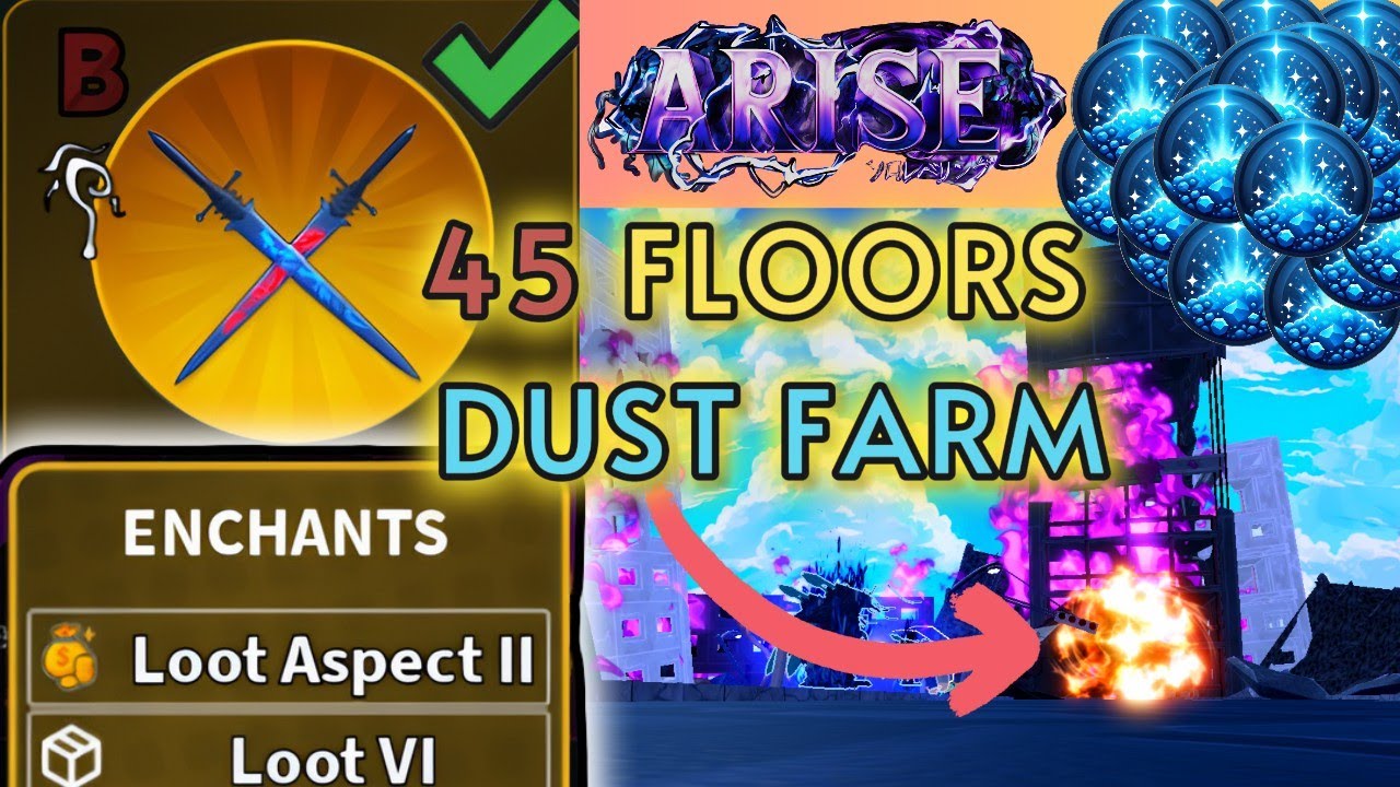 🔥 [ARISE CROSSOVER] BEST DUST FARMING GUIDE IN THE UNIVERSE - YouTube