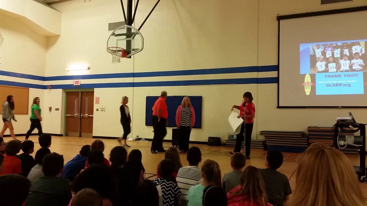 McCauliffe Elementary presents Matthew Kocher Foundation $800 donation ...