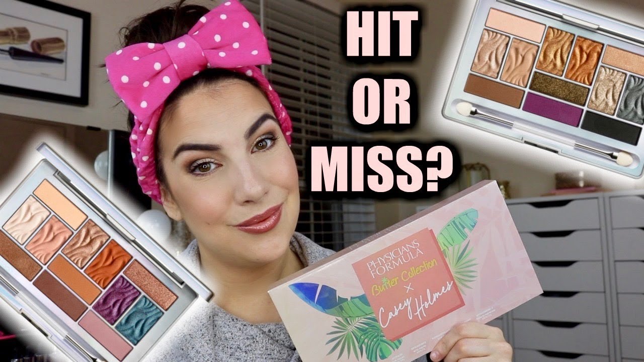 ALL THE BUTTER MAKEUP | Physicians Formula x Casey, Butter Eyeshadow ...