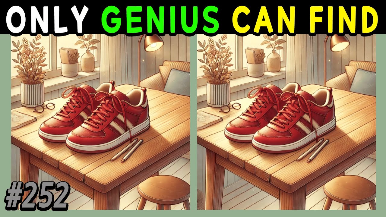 【Find the Difference】 #252 Only Genius Find Differences | Spot The Difference - YouTube
