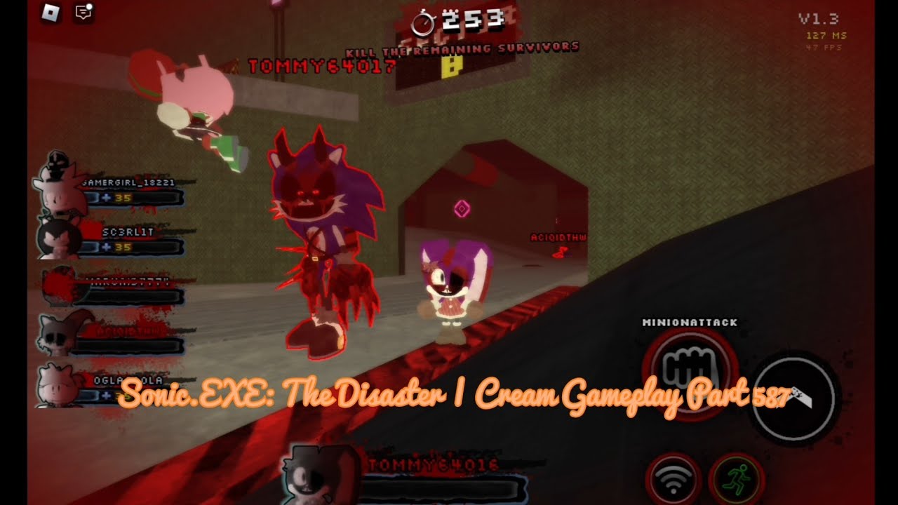 Sonic.EXE: The Disaster | Cream Gameplay Part 587 - YouTube