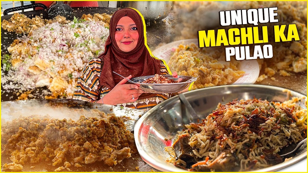 Unique Machli Pulao Found in Karachi | Weird food combos - YouTube
