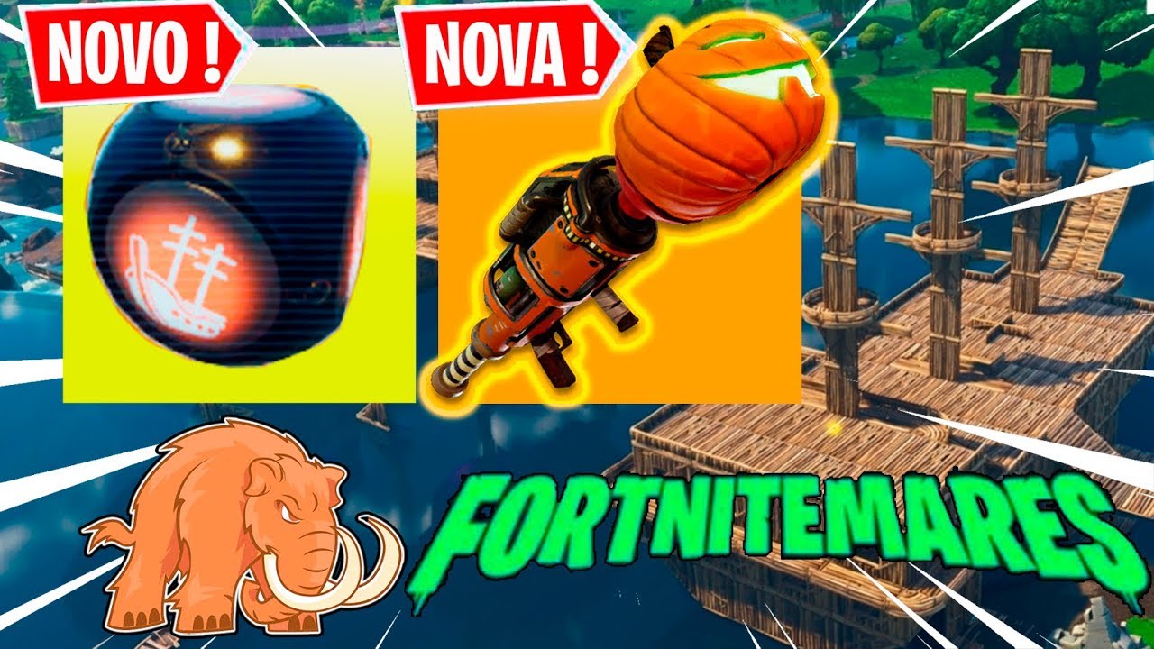 MINI GAMES , BAZUKA DE ABÓBORA E O NOVO BARCO PIRATA INSANO! - Fortnite ...