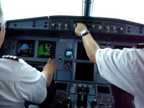 TURBULENCE A320 COCKPIT INTERJET - YouTube