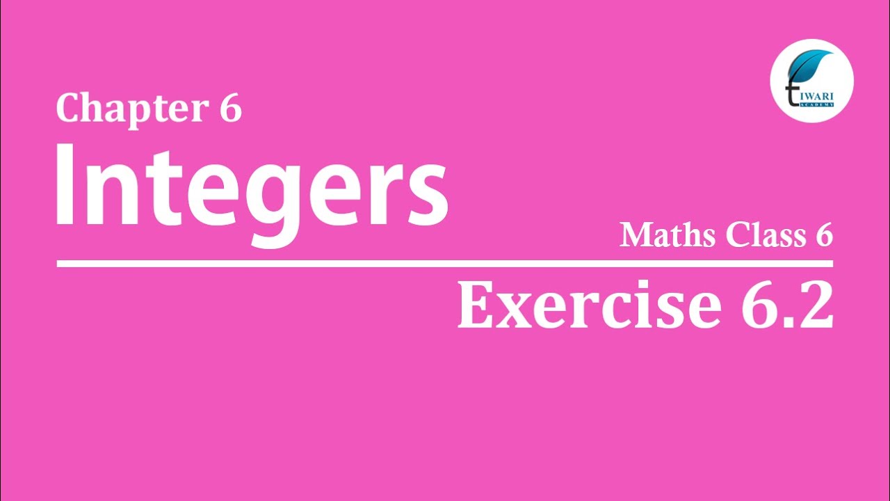 NCERT Solutions for Class 6 Maths Chapter 6 Exercise 6.2 - YouTube
