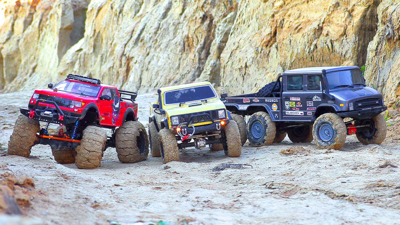 RC CARS OFF ROAD – Axial SCX10 II UMG – RGT EX 86110, HPI Crawler King ...