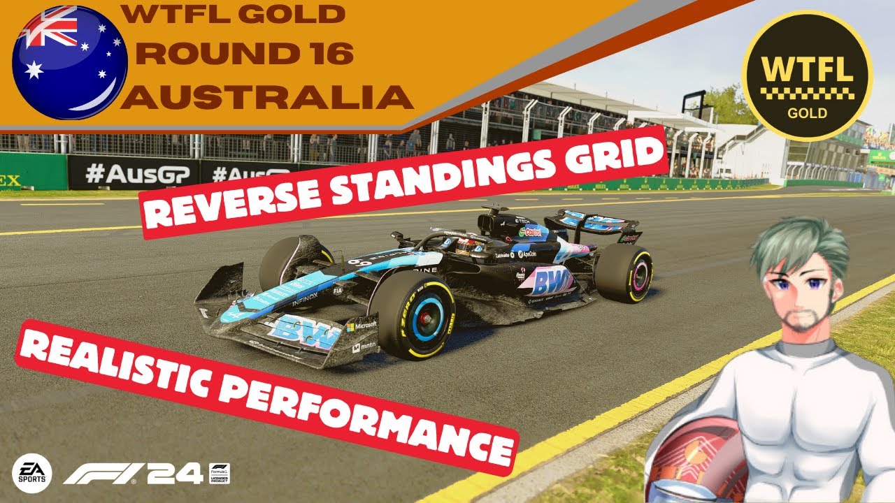 Musical Chairs at Melbourne! | F1 24 | WTFL Gold | Round 16: Reverse ...
