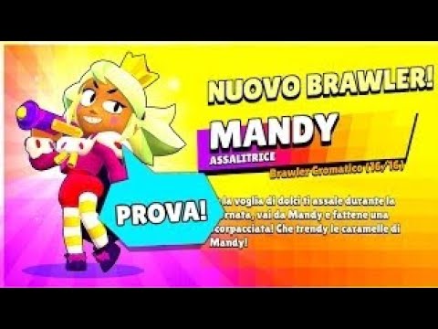 Mandy VS tutti i Brawler!!!! Nuovo Brawler cromatico - YouTube