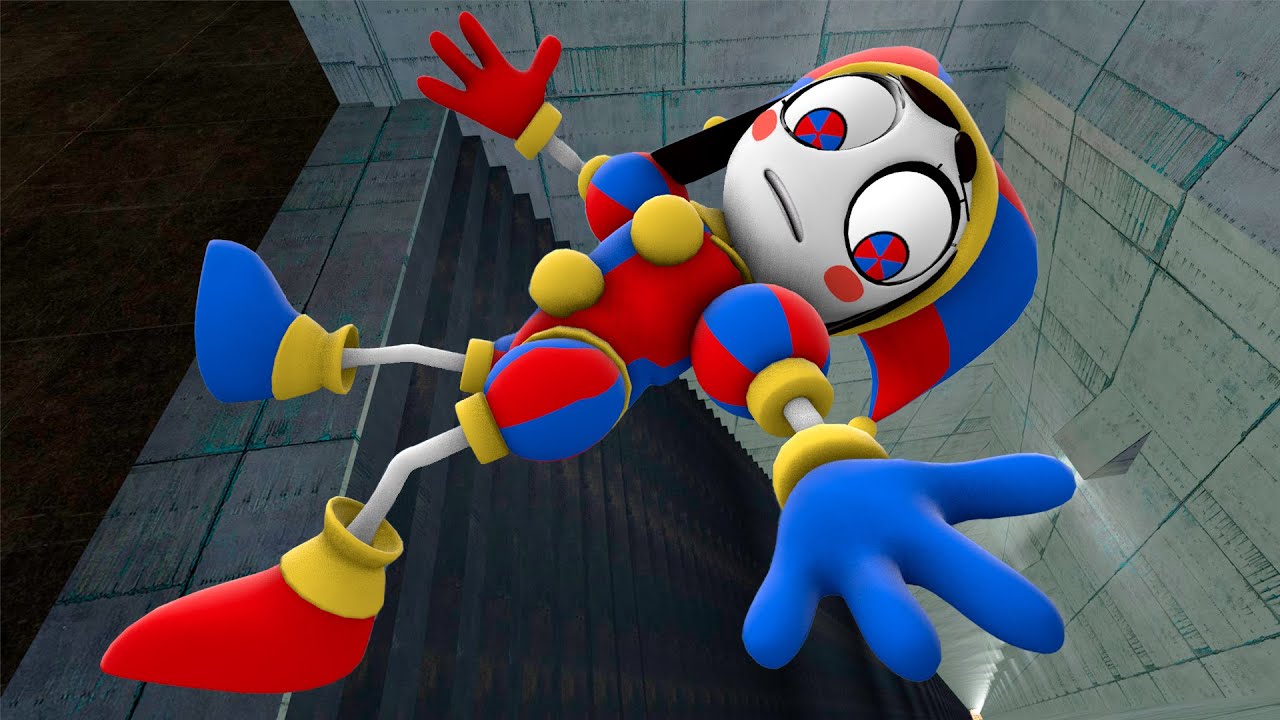 Pomni Ragdoll Physics! Epic Falls Compilation #65 - YouTube