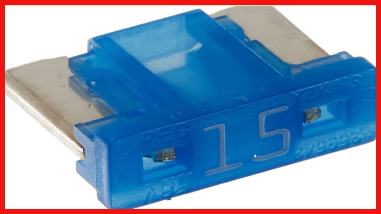 Bussmann BP/ATM-15LP-RP 15 Amp Low Profile ATM Blade Fuse, 5 Pack - YouTube