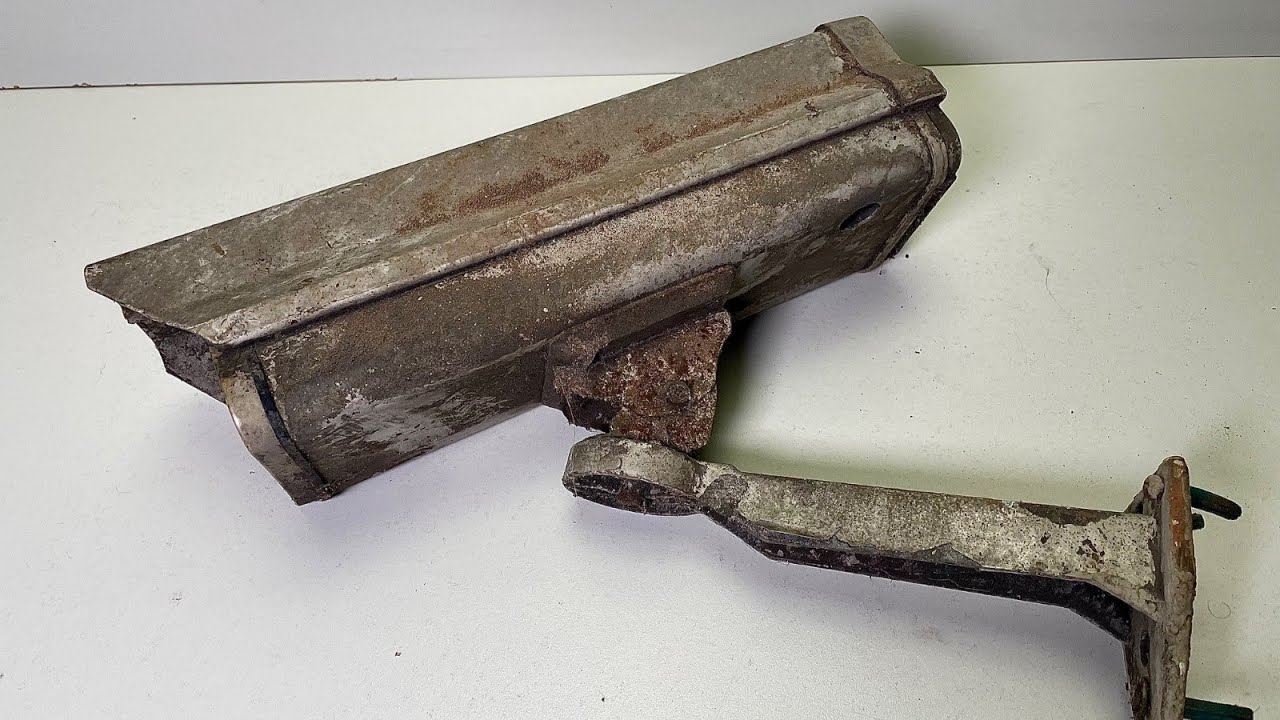 I Restored an Old Security Camera Housing - RESTORATION - YouTube