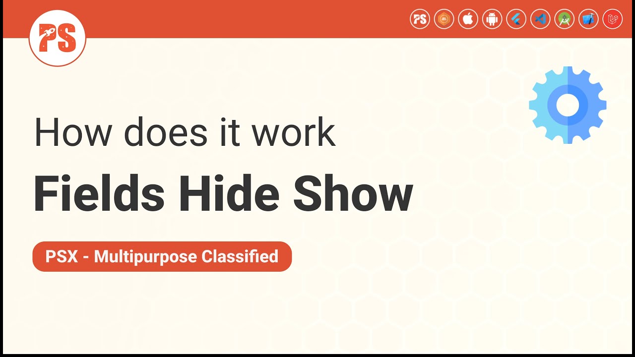 How to hide/show the fields? - YouTube
