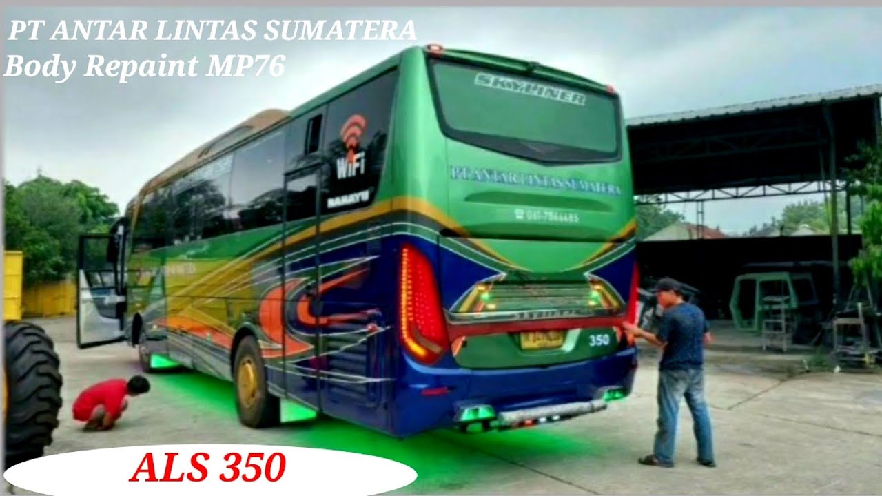 SIHOL SUKSES #BODY REPAINT MP 76 BERHASIL MERILIS KAN ULANG SATU UNIT PT ANTAR LINTAS SUMATERA ...