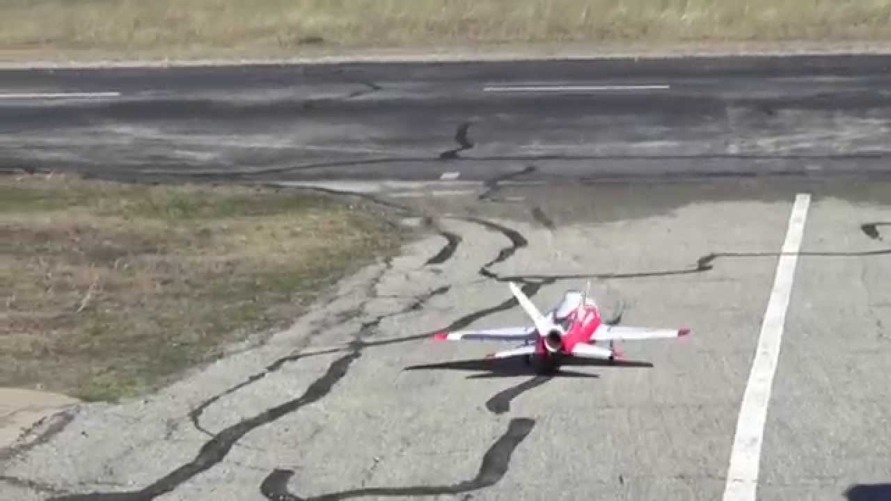 super scorpion edf jet "miaden fly " landing to slow stall n crash ...