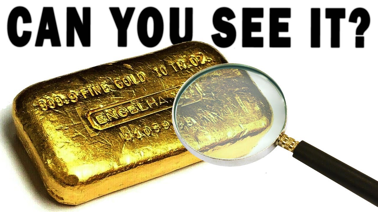 How To See CLEARLY With Microscopic Amounts Of GOLD - YouTube