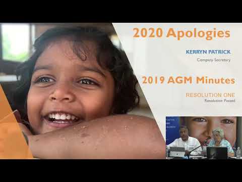 Asian Aid 2020 Annual General Meeting - YouTube