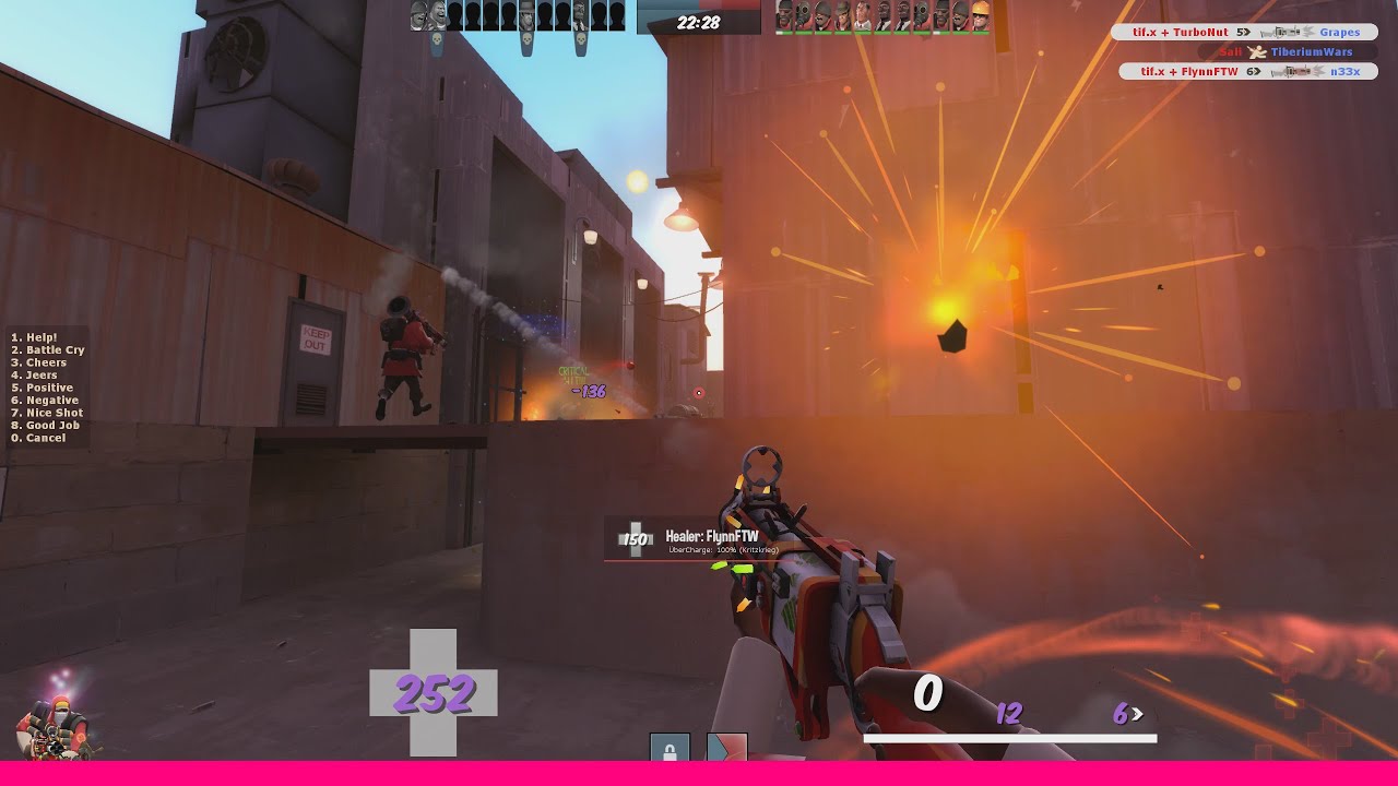 Team Fortress 2 Demoman Gameplay tf2 Iron Bomber - YouTube