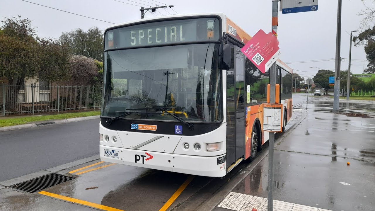 CDC Melbourne Wyndham #213 Volvo B12BLE Volgren CR228L - YouTube