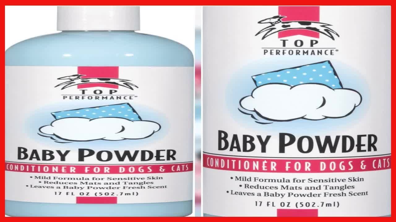 Top Performance Baby Powder Pet Conditioner, 17 Ounce - YouTube
