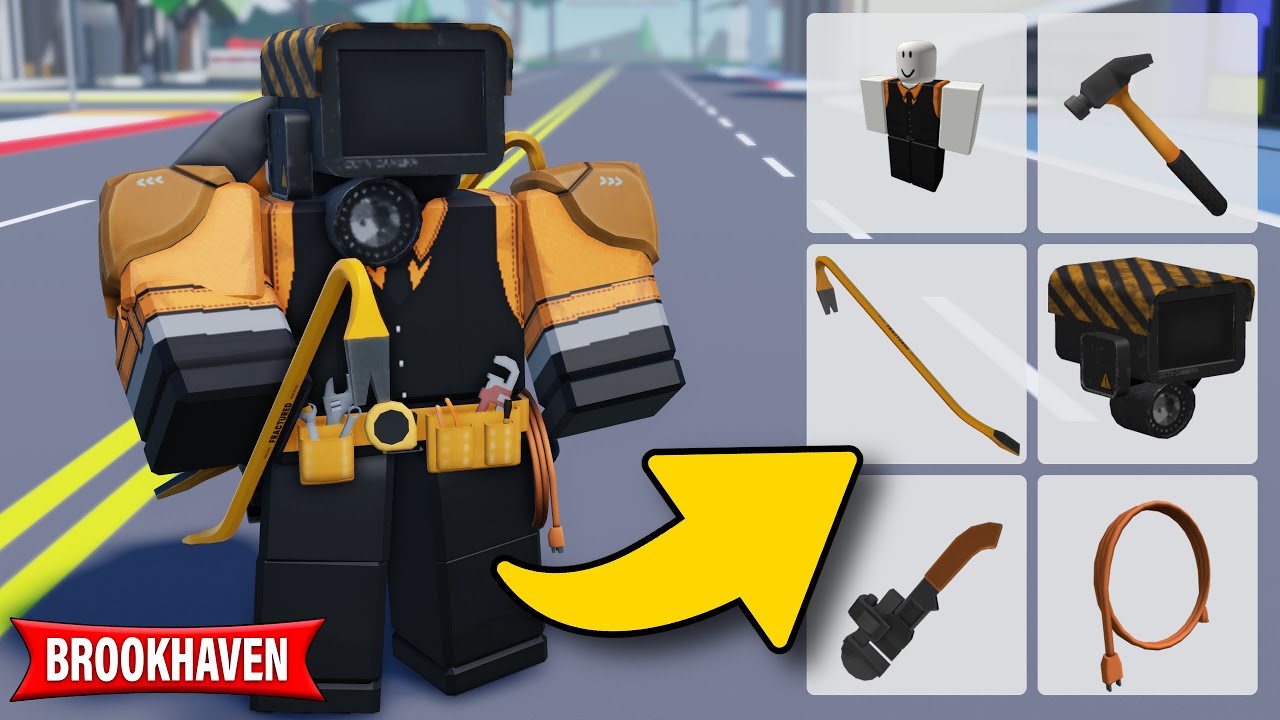 Become CONSTRUCTION CAMERAMAN in Roblox Brookhaven! (ID Codes) - YouTube
