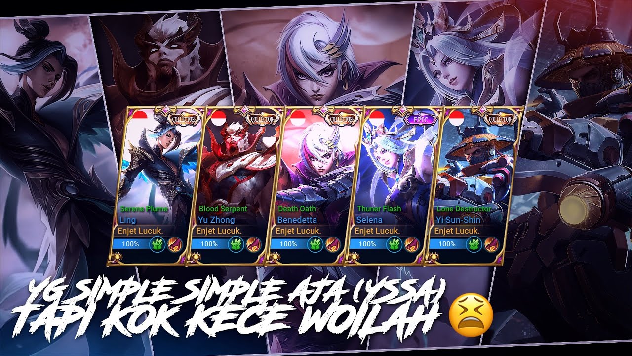Preset ML Border Hero Full Squad Trend Tiktok!!! - YouTube