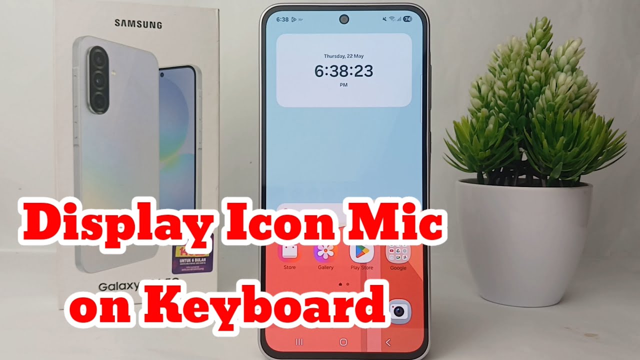 How To Display Icon Mic on Keyboard on Samsung Galaxy A36 - YouTube