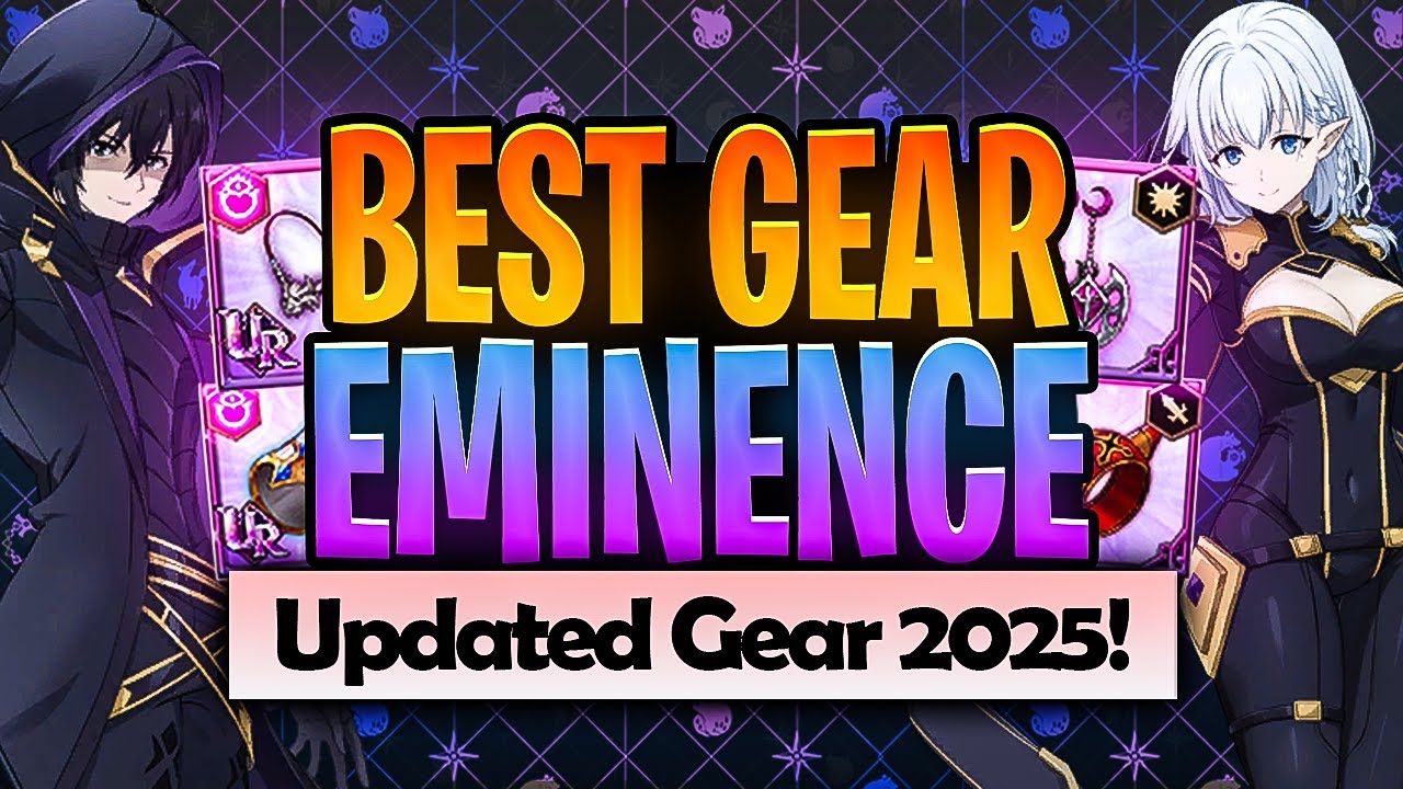 *BEST GEAR* All Eminence Collab Characters Gear Recommendation! | Seven ...