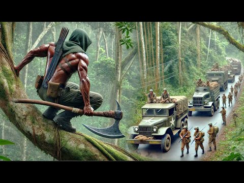 動作電影：中國獵人把日軍大隊引進叢林全部伏殺