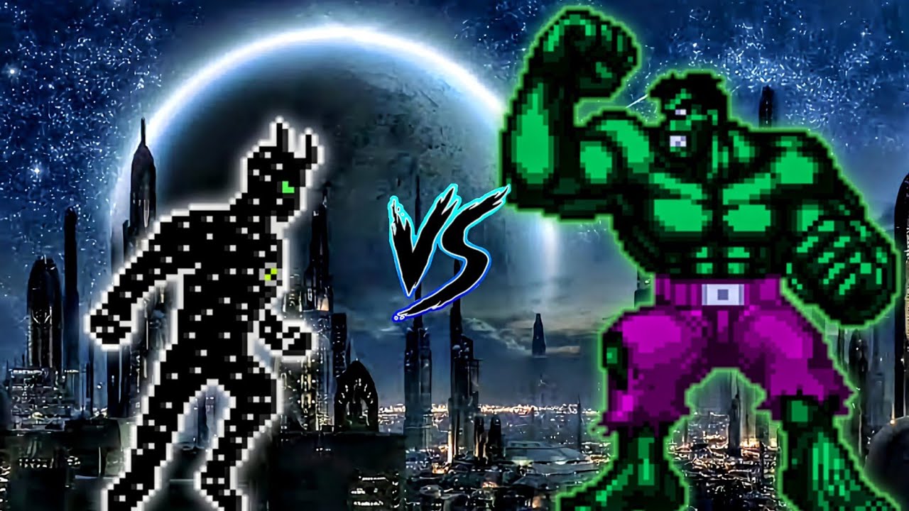 Alien X VS Hulk V2 OP in Jump Force Mugen - YouTube