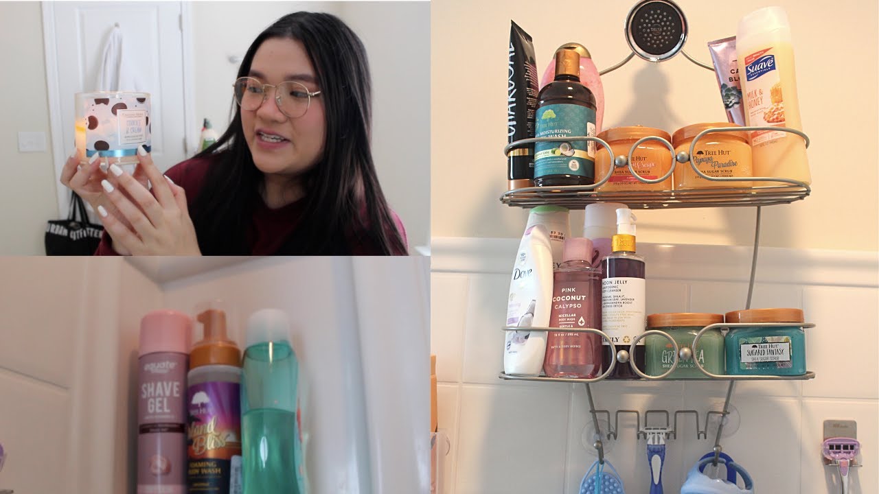 WHAT'S IN MY SHOWER SPRING 2021 | ft. Charmed Aroma - YouTube