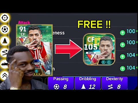 BEST TRAINING GUIDE FOR NEW BLITZ CULER LUIS SUAREZ 105 || IN EFOOTBALL 27 ✨