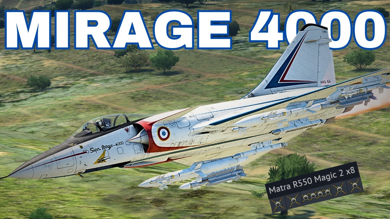 Mirage 4000 | French Missile Bus | War Thunder - YouTube