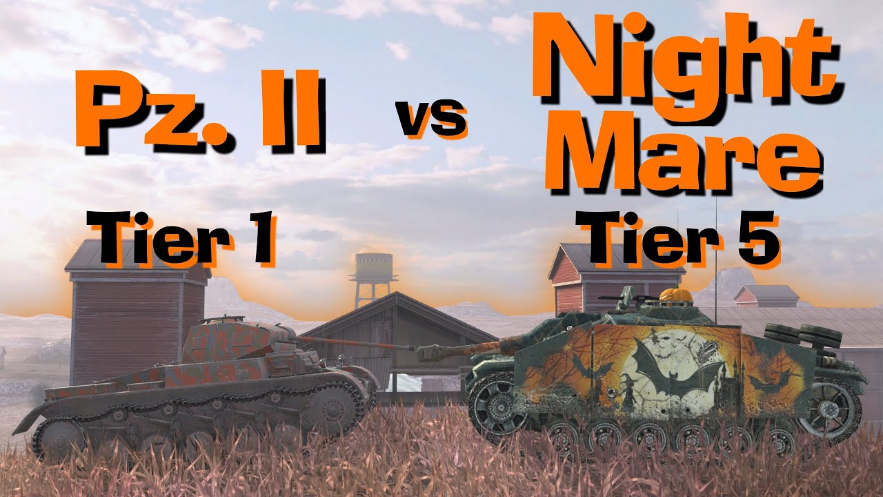WOT Blitz Can Panzer II Destroy Nightmare - YouTube