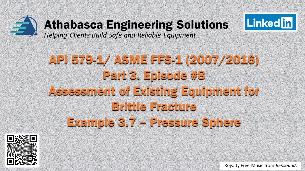 Part 03 Episode 08 API 579 FFS Level 2 Brittle Fracture - YouTube