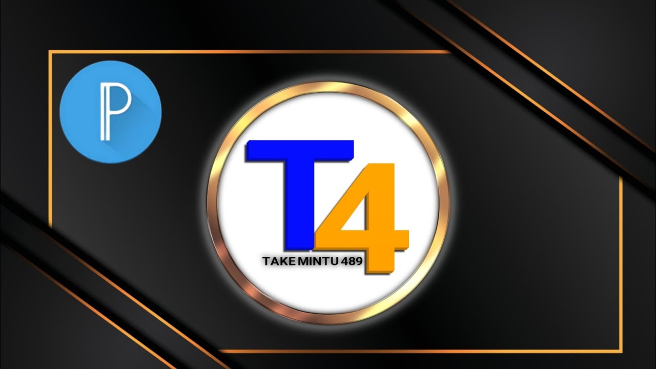 T4 Logo design kaise banaye mobile se | how to make 3d logo pixellab ...