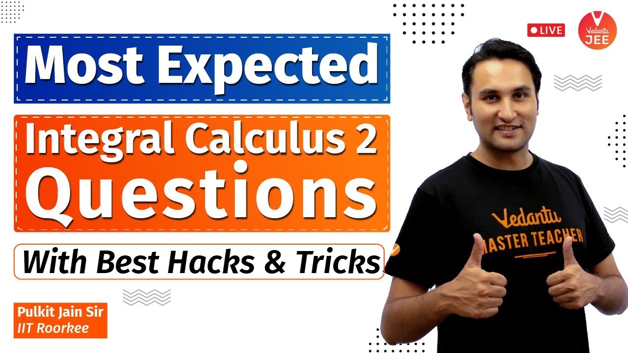 Most Expected Integral Calculus 2 Questions with Best Hacks and Tricks ...