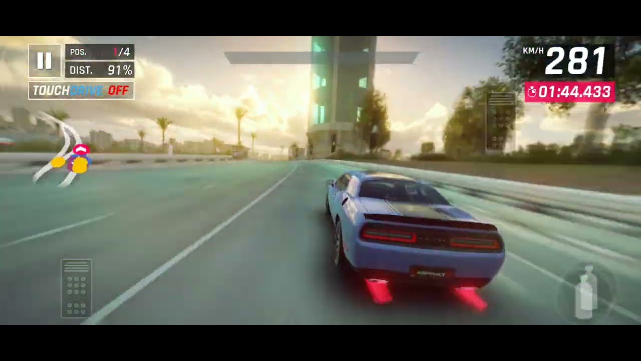 Asphalt 9 car race perfect nitro shockwave - YouTube