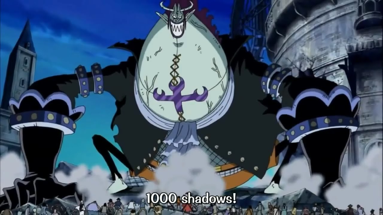 1000 Shadow Moriah Vs Luffy - One Piece Episode 374 Eng Sub - YouTube