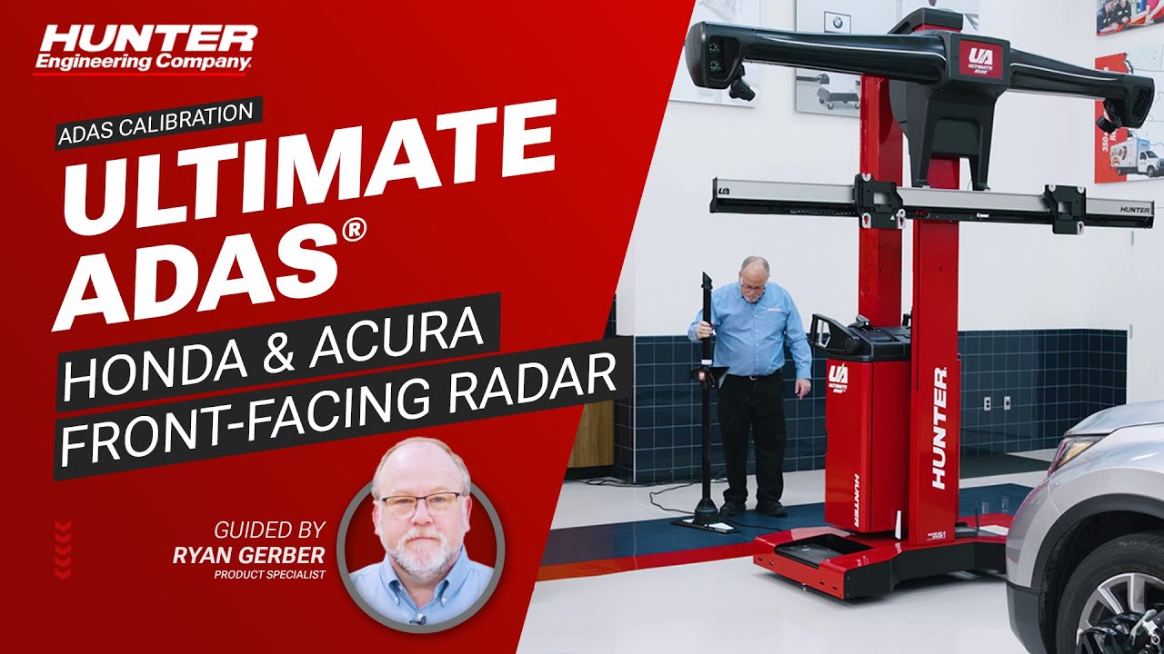 Ultimate ADAS® Basic Operations for Honda and Acura: Front-Facing Radar ...