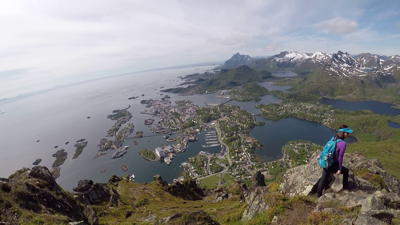 Floya 稜線 @ Lofoten 20190612 - YouTube