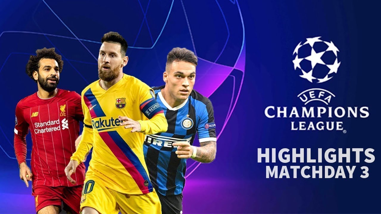 UEFA Champions League 2019/20 - Matchday 3 - Goals & Highlights | HD ...