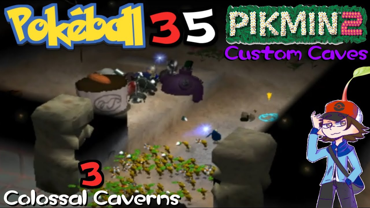 | Pikmin 2 Custom Caves | - Colossal Caverns by PikHacker & Co. Part 3 ...