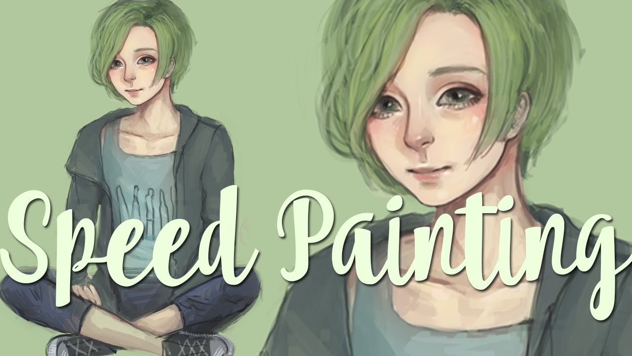 ♥ SPEED PAINTING ♥ /ps cs 6/ - YouTube