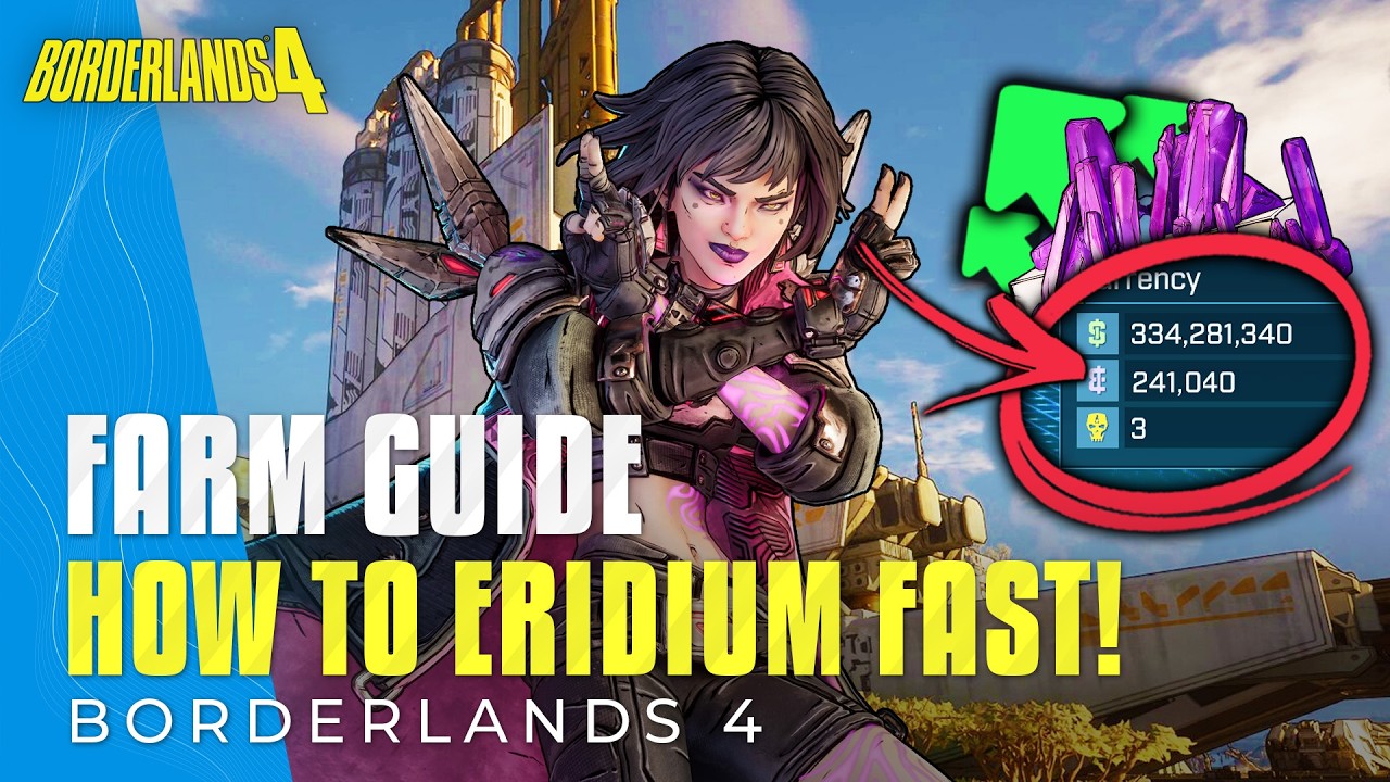 Borderlands 4 - How to Farm Eridium FAST (Best Guide) - YouTube