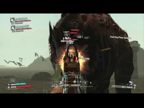 Borderlands: Co-op Lvl 31 Soldier,Rakk Hive Boss, Playthrough 1 - YouTube