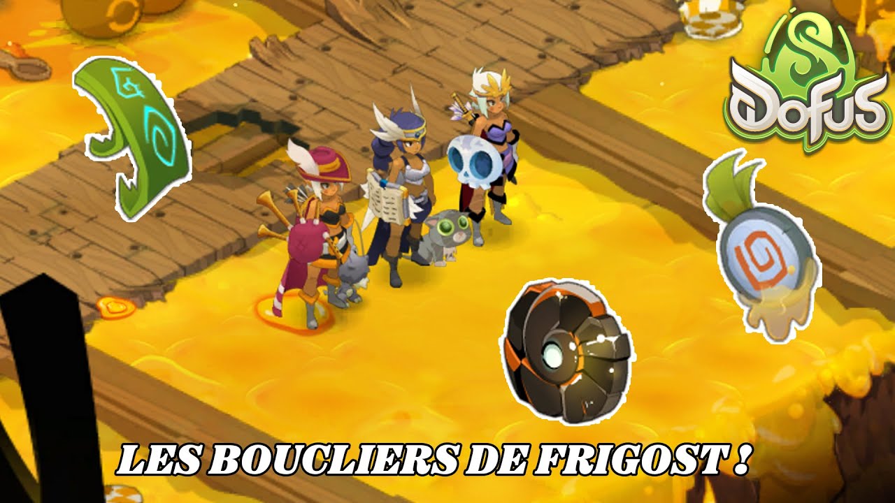 🛡️ LES BOUCLIERS DE FRIGOST - ️FRIGOST 1 & 2 - DOFUS 3 - YouTube