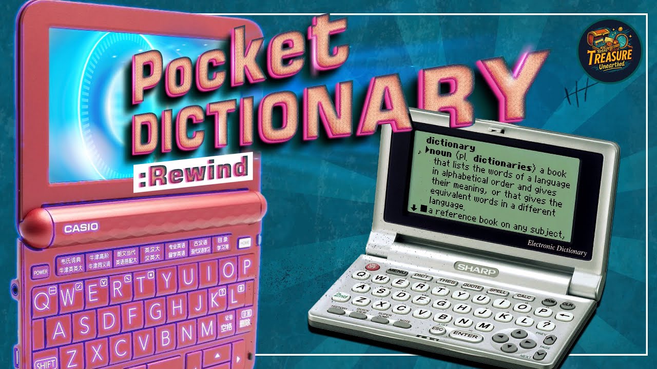 Before Smartphones: The Handheld Electronic Dictionary Revolution - YouTube