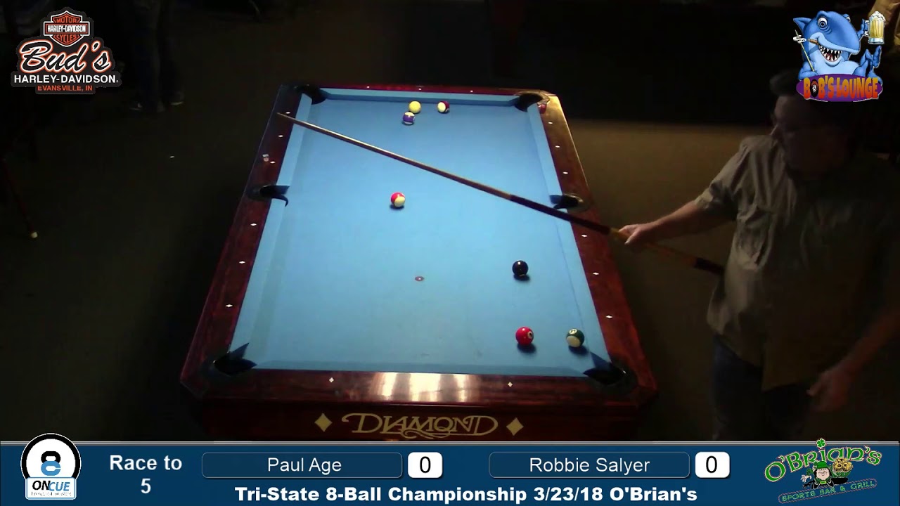Match 6 Paul Age vs Robbie Salyer - YouTube