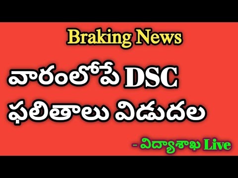 TS DSC Results 2024 || how to check DSC Answer key 2024 || district ...