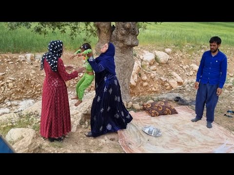 Grandmother returns: a storm in Khalil and Azar's house - YouTube